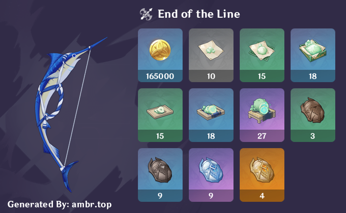 竭泽 | Project Amber — Genshin Impact Wiki Database